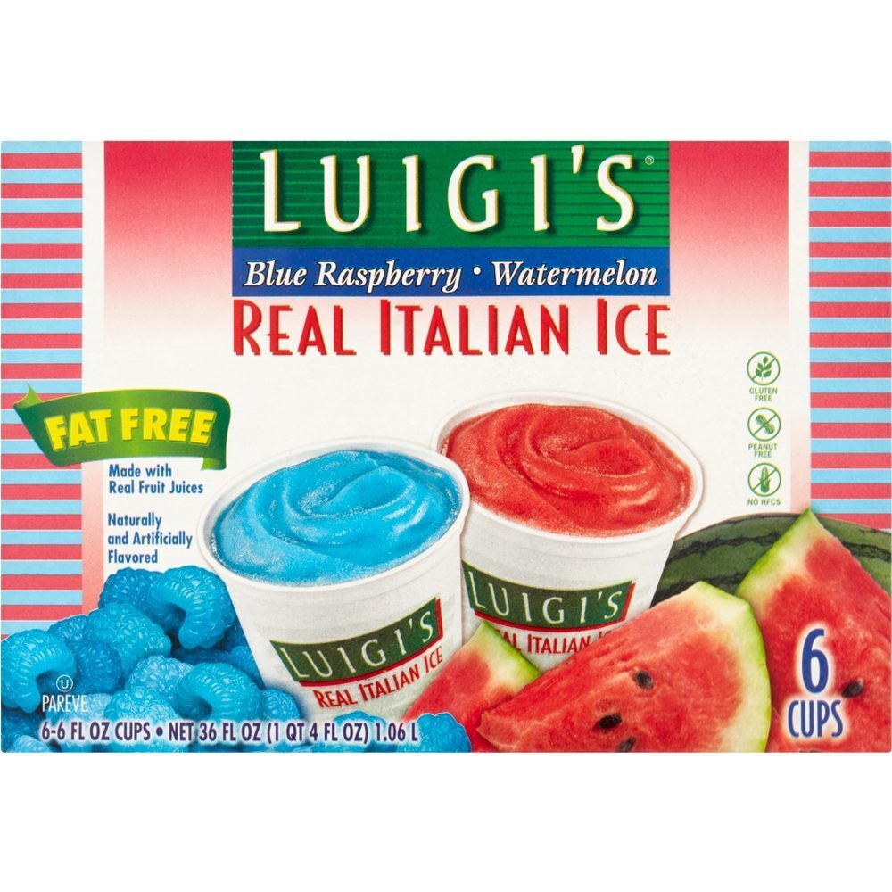 Luigis Italian Ice Luigis Real Italian Ice Mango Squeeze Tube, 4 Ounce